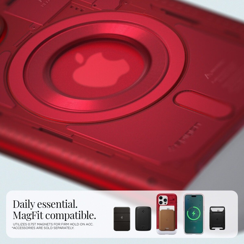 Classic C1 (MagFit) Spigen Ruby iPhone 15 Pro Max